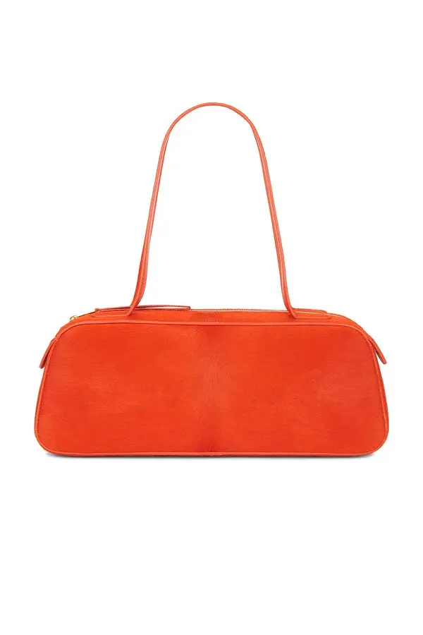 Khaite Simona Shoulder Bag - Persimmon