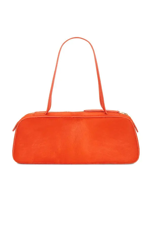 Khaite Simona Shoulder Bag - Persimmon