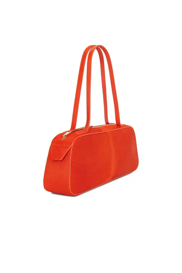 Khaite Simona Shoulder Bag - Persimmon
