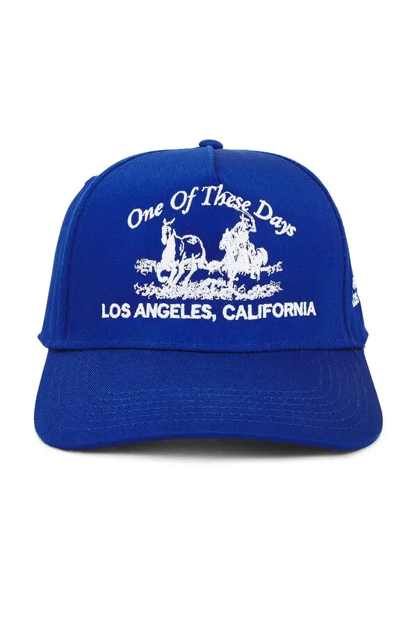 ONE OF THESE DAYS X Just For A Moment Baseball Cap - Blue