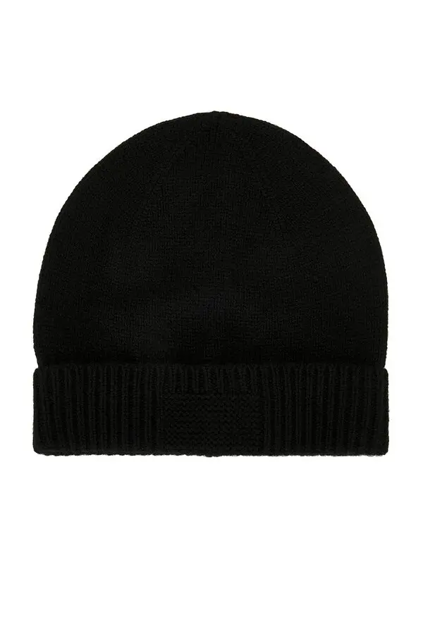 Guest In Residence Rib Cuff Beanie - Black