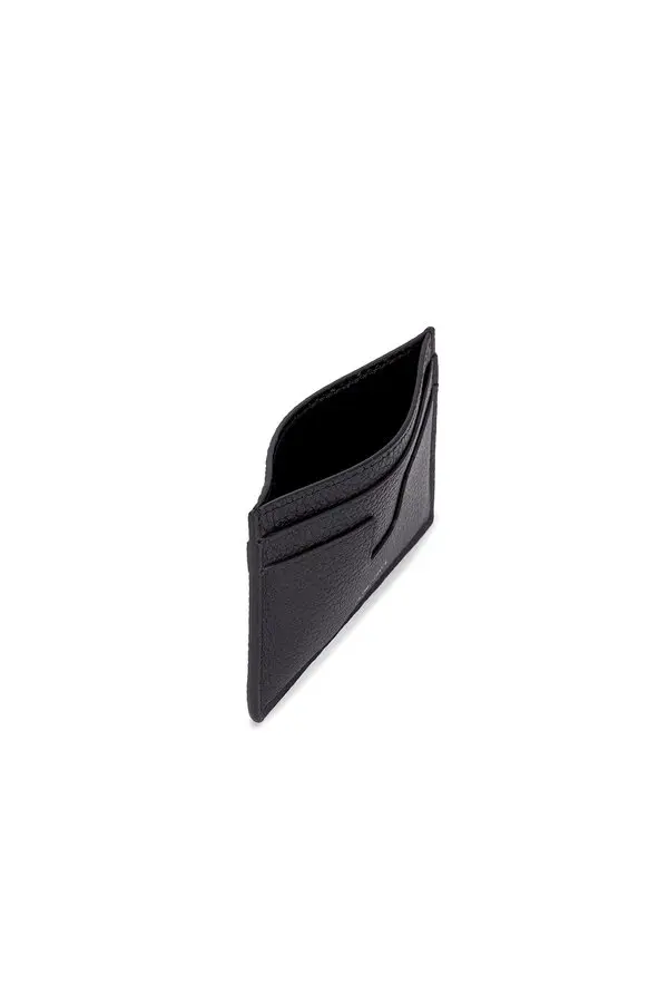 TOM FORD Soft Grain Leather T Line Cardholder - Black