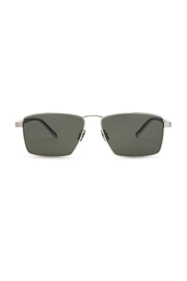 Saint Laurent Sl 700 Sunglasses - Silver & Grey