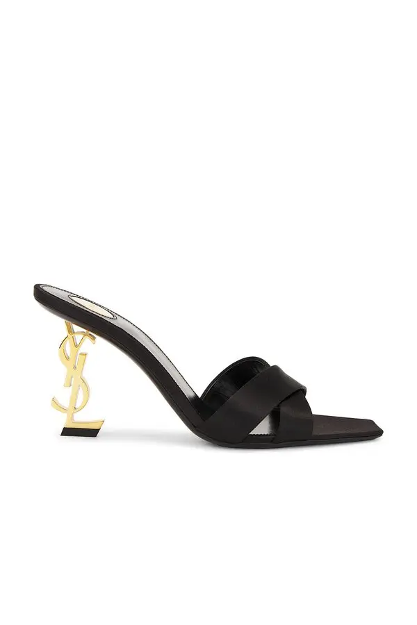 Saint Laurent Opyum Mule Sandal - Nero