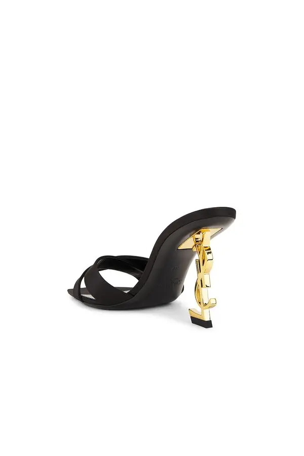 Saint Laurent Opyum Mule Sandal - Nero