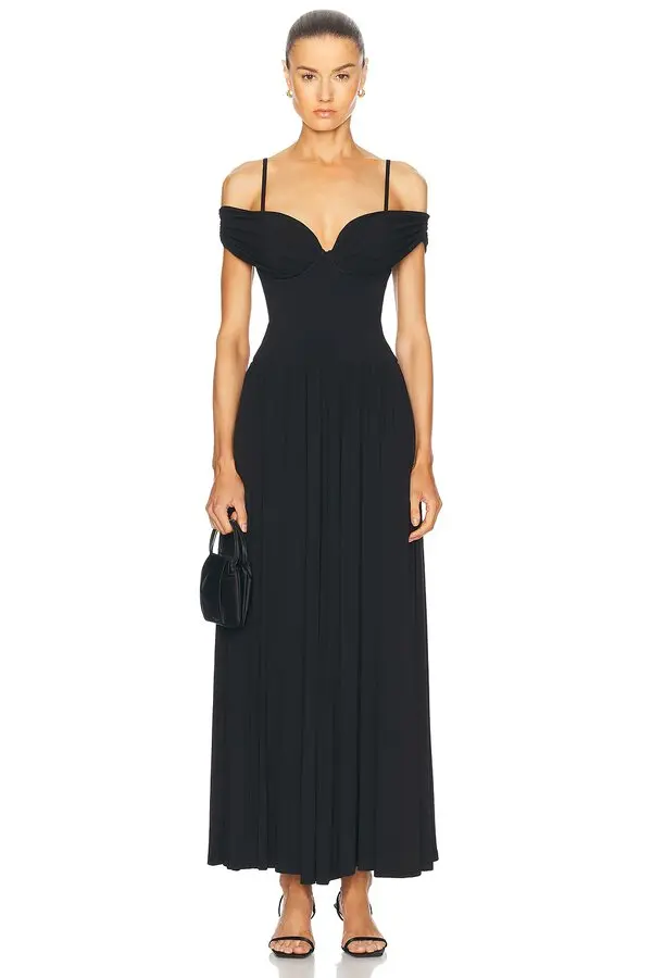 Simkhai Amarantha Off Shoulder Dress