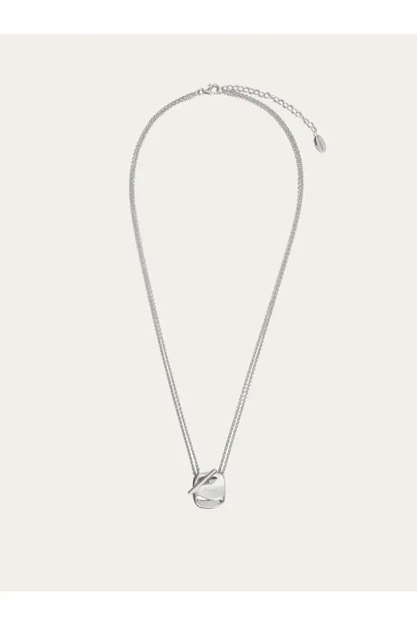 FERRAGAMO Vara Necklace - Silver