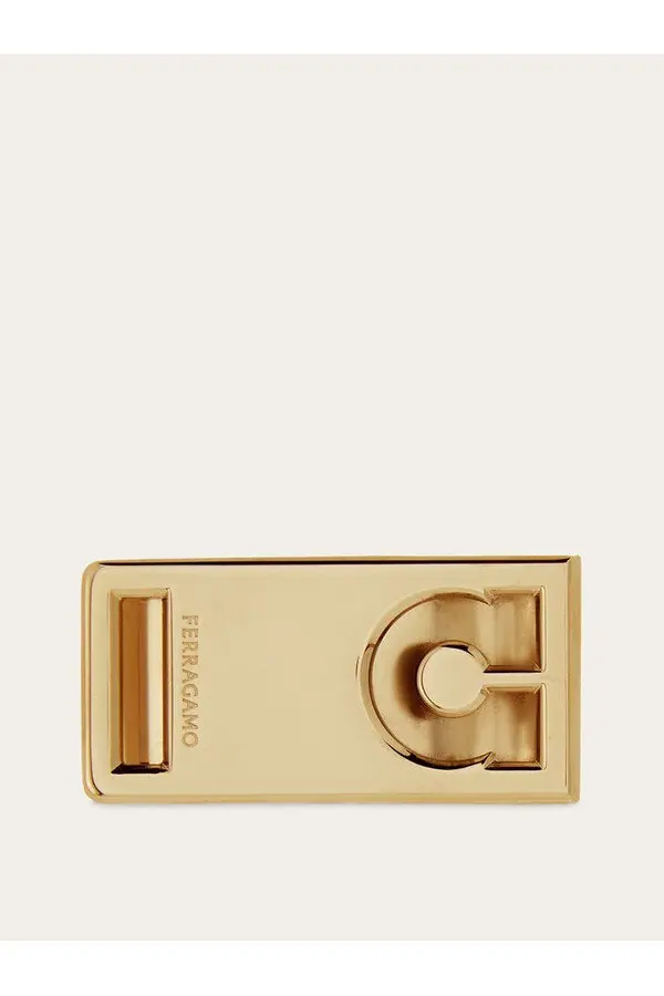 FERRAGAMO Money Clip - Gold