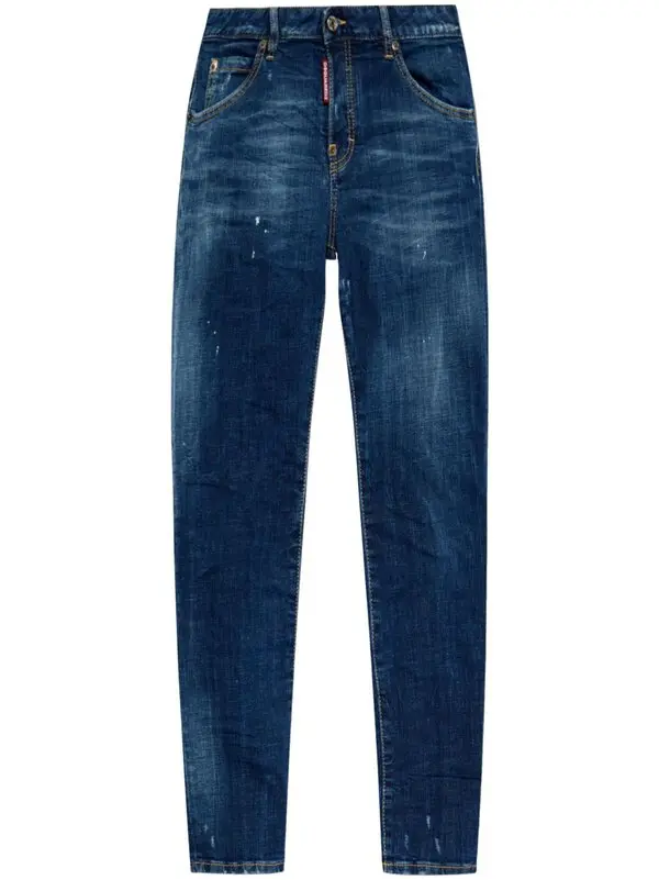 Dsquared2 Cropped Jeans - Blue