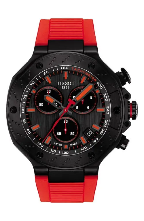 TISSOT T-race Chronograph Strap Watch - Grey