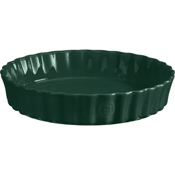 EMILE HENRY 11-inch Deep Tart Dish - Cedar