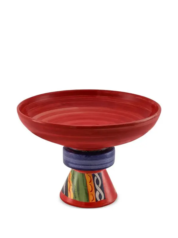 Dolce & Gabbana Graphic-print Platter - Red