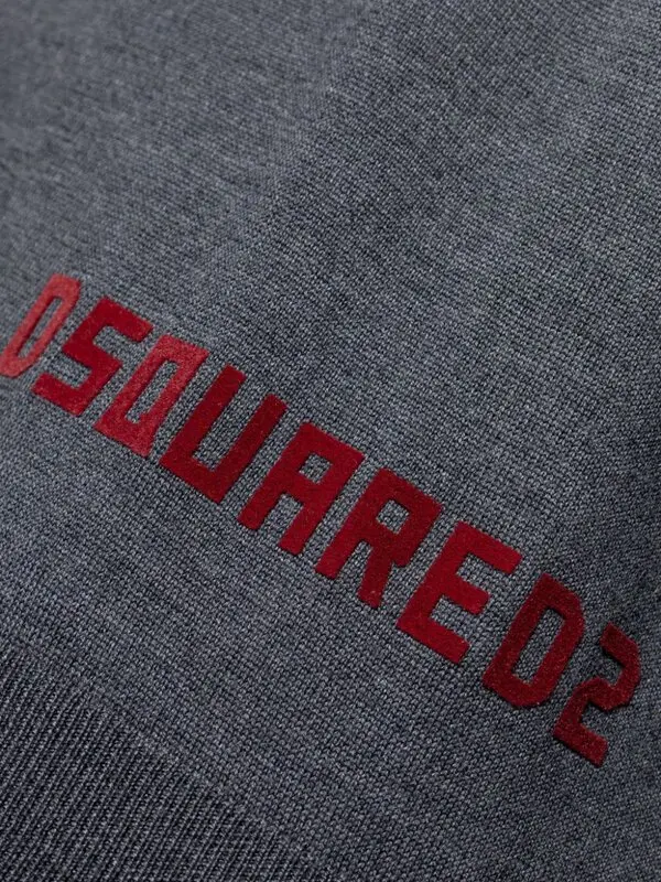 Dsquared2 Logo Intarsia-knit Jumper