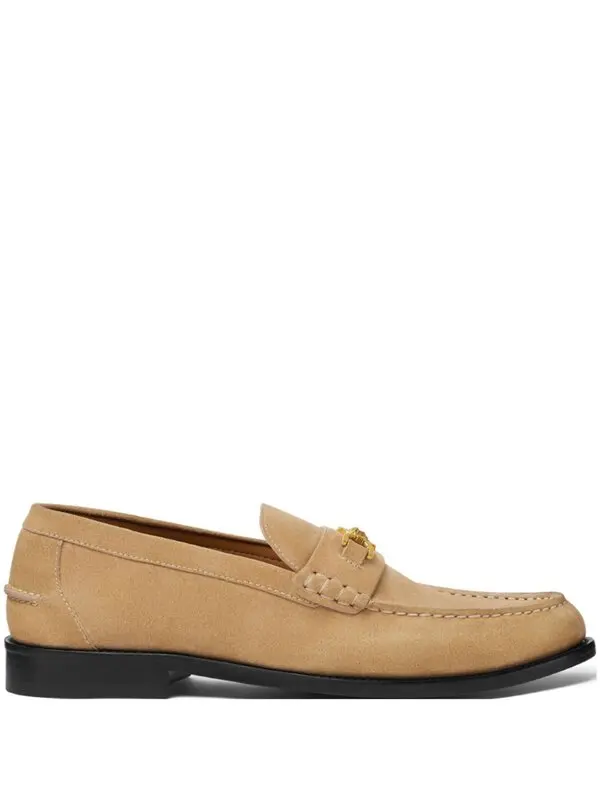 Versace Medusa '95 Suede Loafers - Brown
