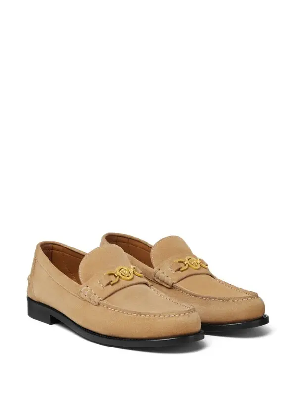 Versace Medusa '95 Suede Loafers - Brown