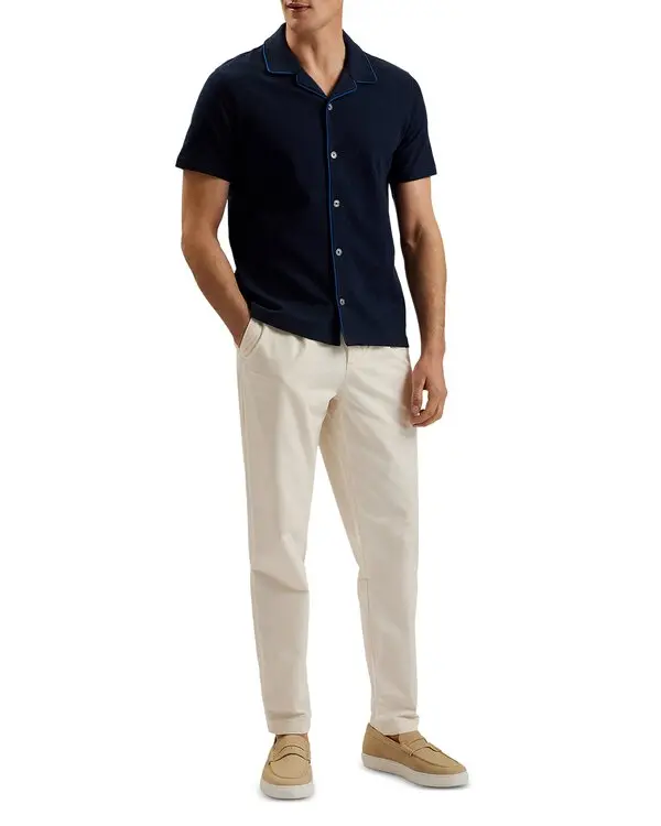 Ted Baker London Selar Short Sleeve Button Front Shirt