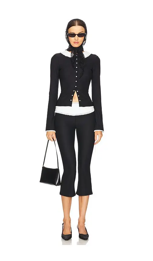 FAIT PAR FOUTCH Edith Cardigan - Black