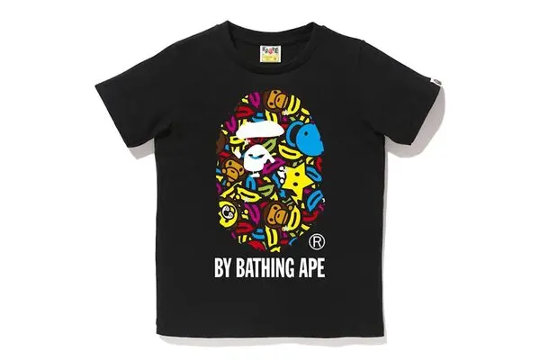 A BATHING APE Milo Banana Pool Tee Shirt