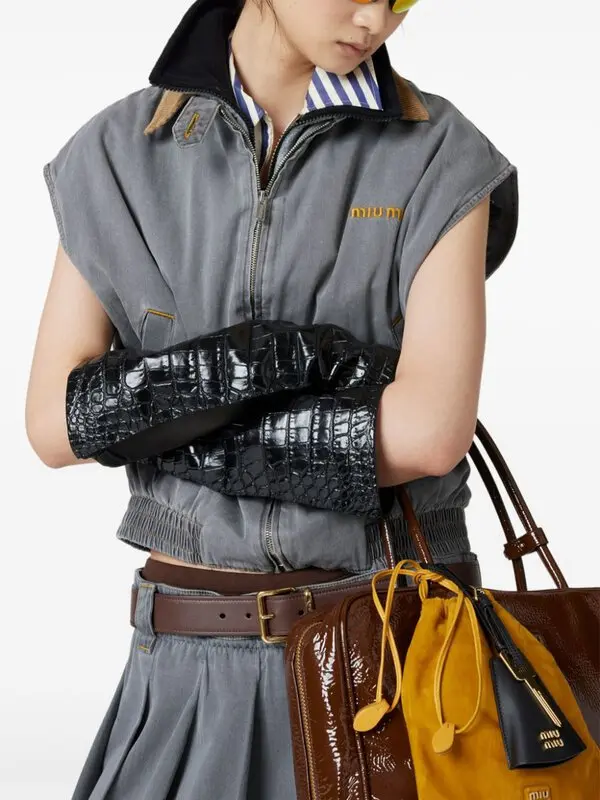 Miu Miu Chambray Vest