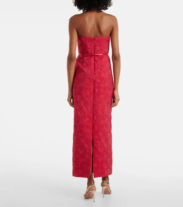 Max Mara Manto Off-shoulder Maxi Dress