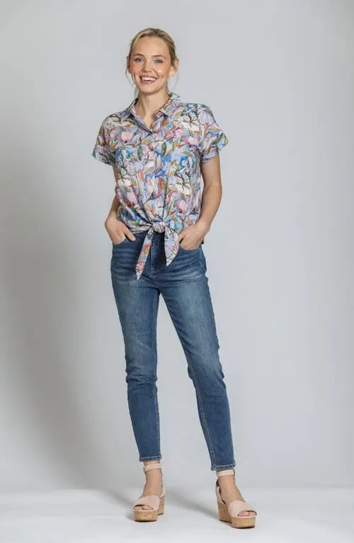 APNY Ankle Skinny Jeans - Medium Indigo