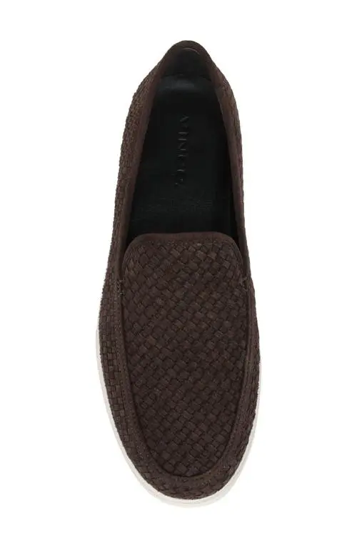 Vince Sonoma Woven Loafer - Cocoabrown