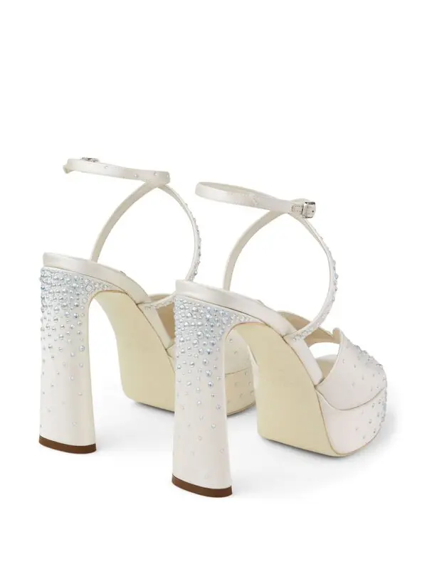 JIMMY CHOO Karli/pf 125 Sandals - Neutrals