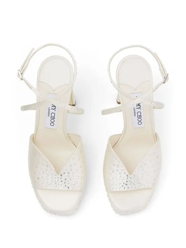 JIMMY CHOO Karli/pf 125 Sandals - Neutrals