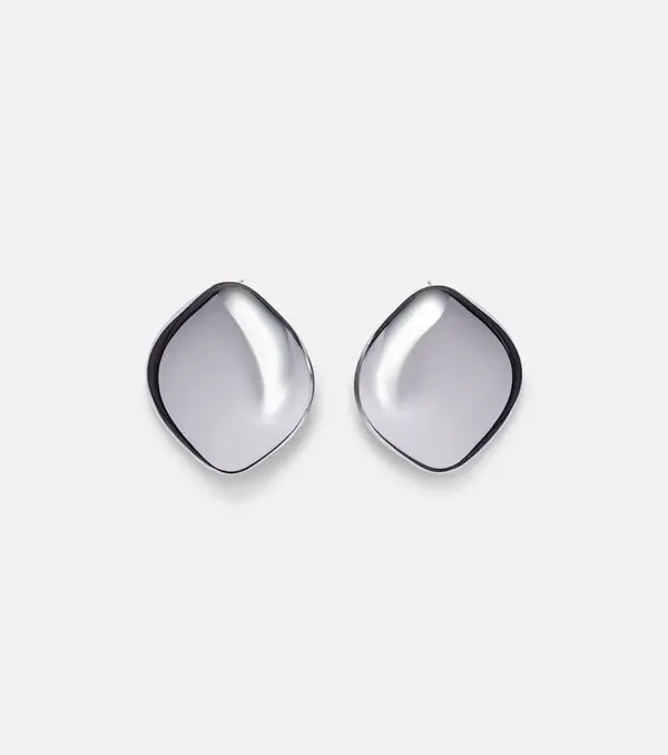 JENNIFER FISHER Puffy Cushion Earrings - Silver