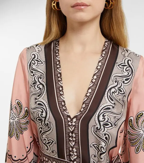 La DoubleJ Magnifico Printed Mini Dress