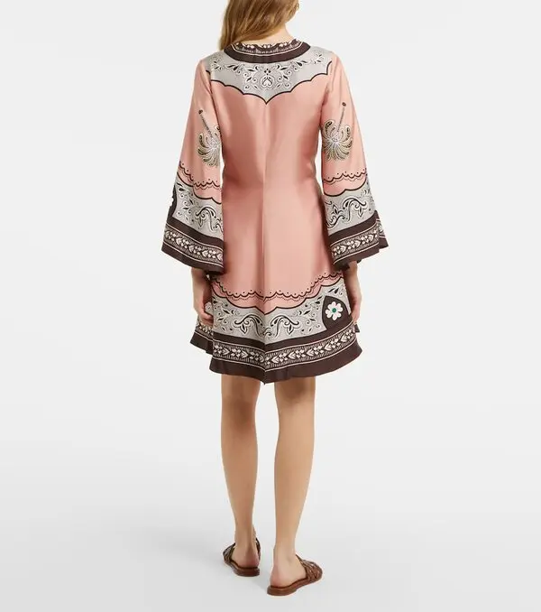 La DoubleJ Magnifico Printed Mini Dress