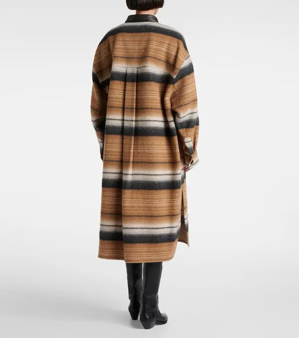 MARANT ETOILE Djilaga Wool-blend Coat