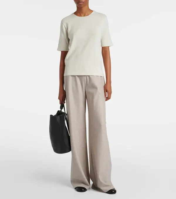 THE ROW Ipar Cashmere Top