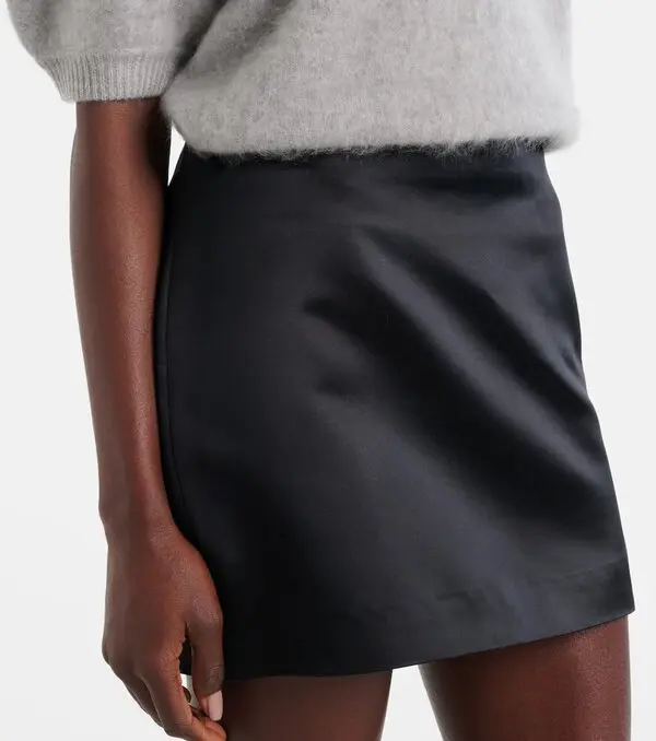 LISA YANG Silk Mini Skirt