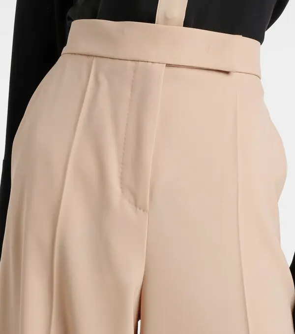 Max Mara Ninfa Wide-leg Wool Trousers