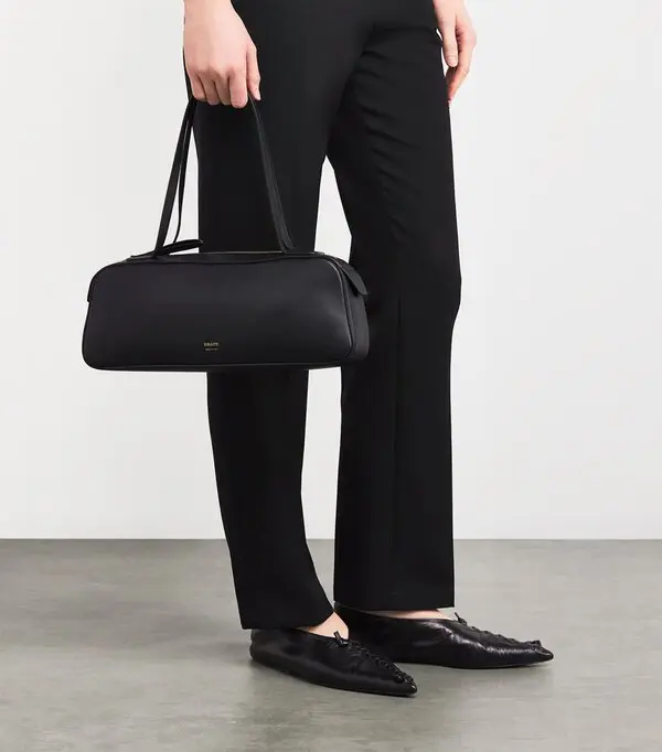 Khaite Leather Simona Shoulder Bag