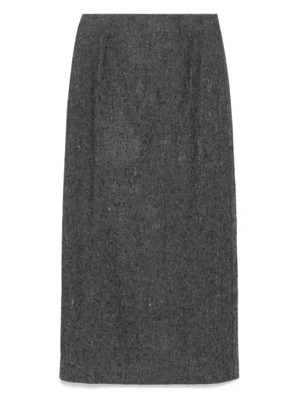 CONNER IVES Reconstituted Military Blanket Skirt