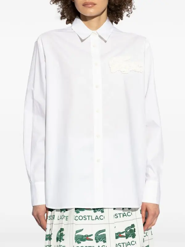Lacoste Logo Appliqué Shirt