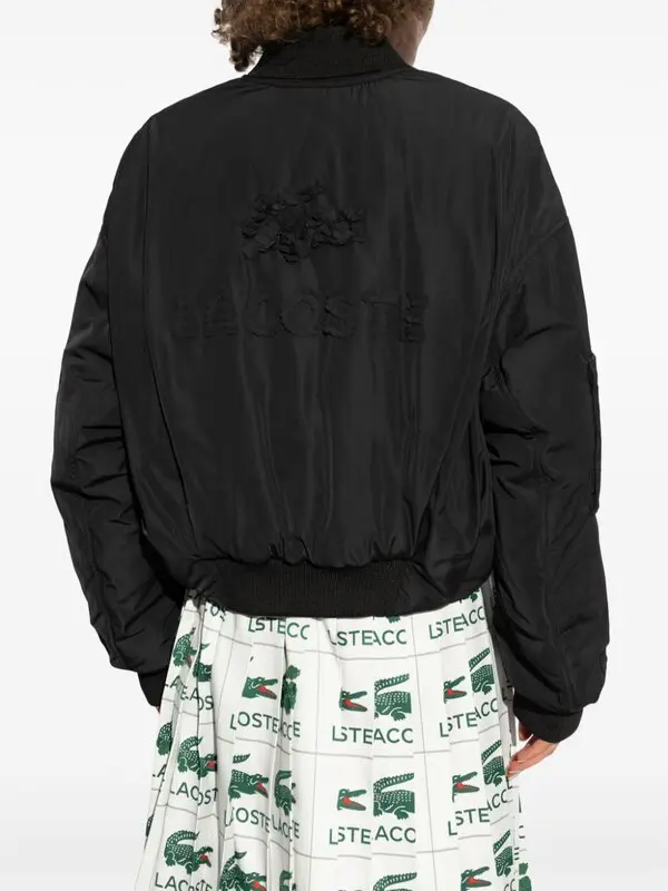 Lacoste Embroidered Bomber Jacket
