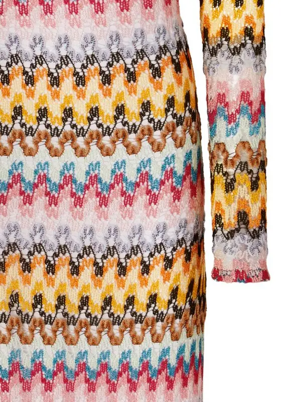 Missoni Zigzag-woven Maxi Dress - Yellow