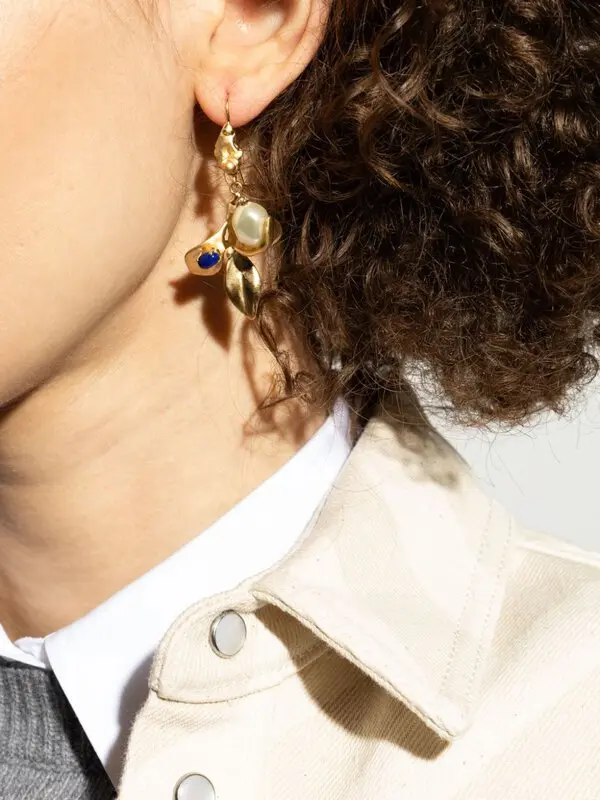 Marni Flower Delirium Drop Earrings