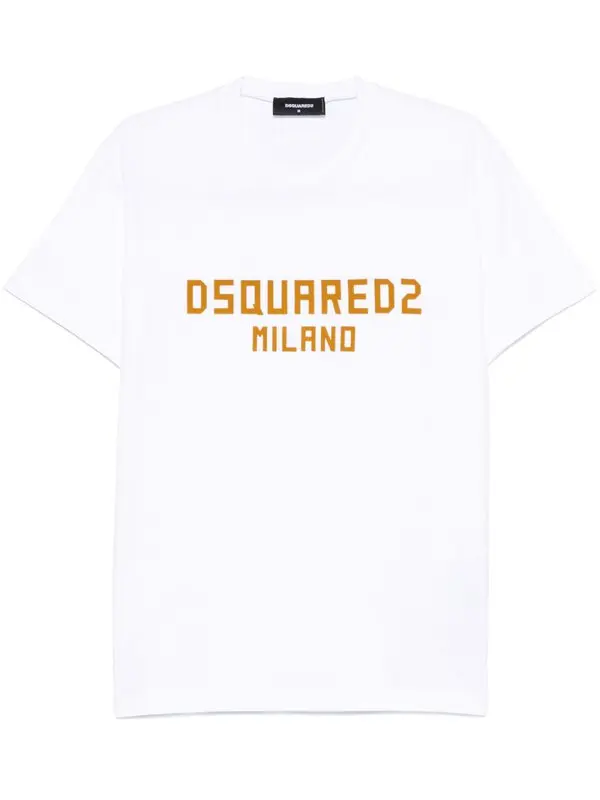 Dsquared2 Flocked-logo T-shirt