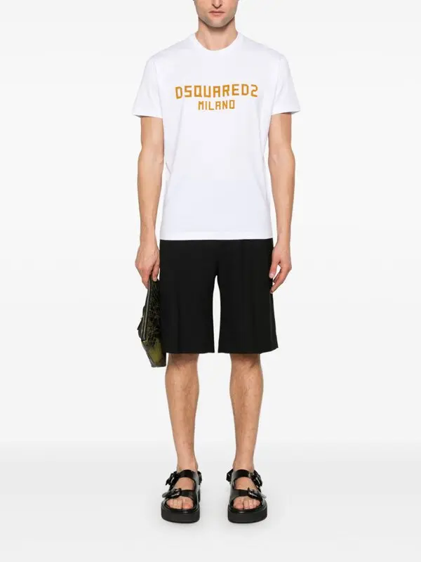 Dsquared2 Flocked-logo T-shirt