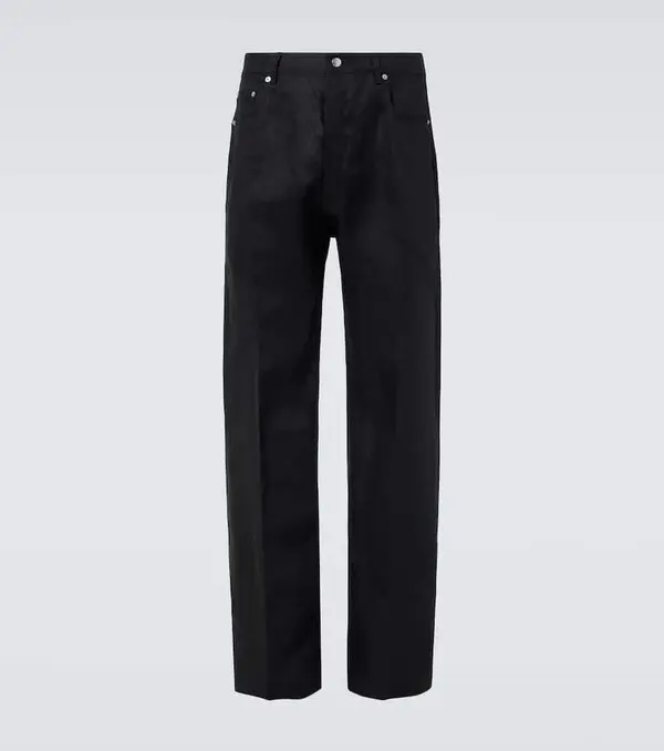 Rick Owens Geth Wide-leg Pants - Black