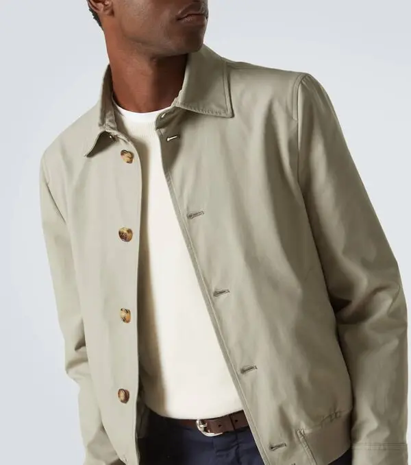 Brunello Cucinelli Cotton-blend Bomber Jacket