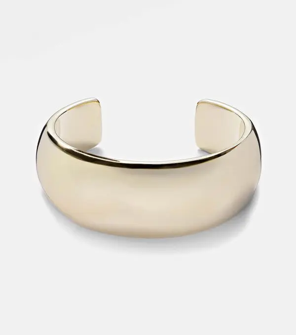 JENNIFER FISHER Puffy Cuff Bracelet - Gold