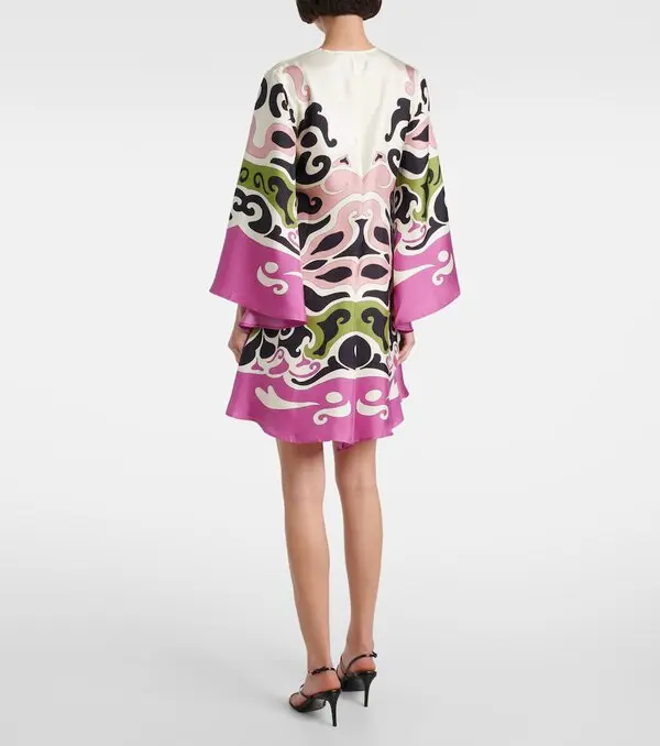 La DoubleJ Magnifico Printed Mini Dress - Multicoloured