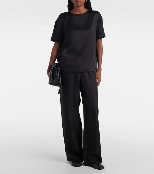 LISA YANG Silk Top - Blue