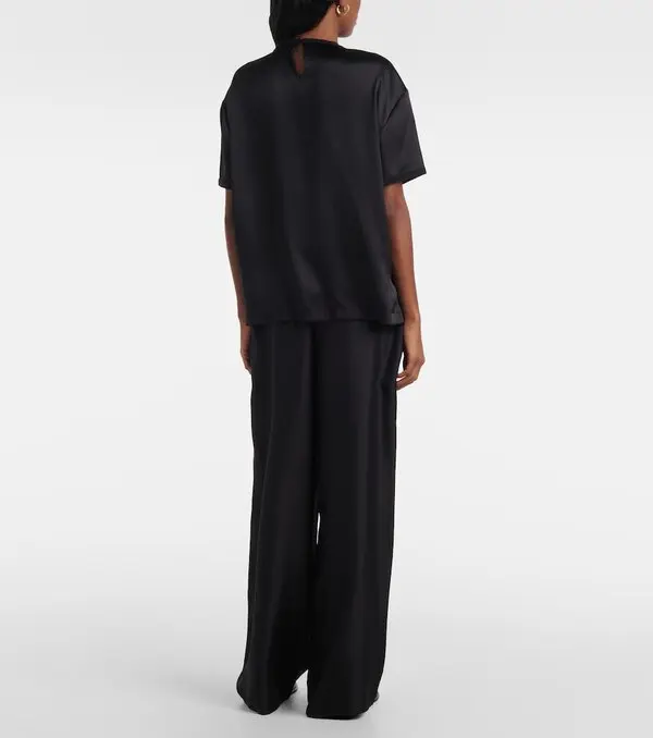 LISA YANG Silk Top - Blue