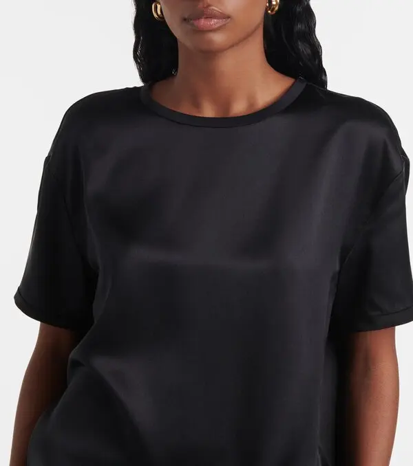 LISA YANG Silk Top - Blue